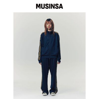 ISTKUNST IK 运动针织长裤_藏青色(IK2FSMPA10A)韩国官网直邮进口