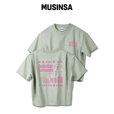 PRINOAR 技术半截短袖T恤 - Meadow Mist韩国官网直邮进口MUSINSA