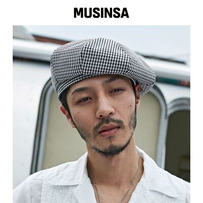 MILLIONAIRE HATS (人造丝格子三件套) - 八角贝韩国官网直邮进口