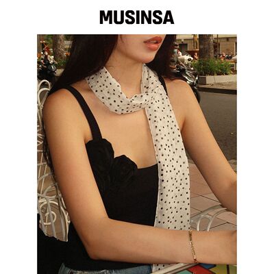 KILLIMAN Raindrop Sheer Muffler (2色) MUSINS韩国官网直邮进口