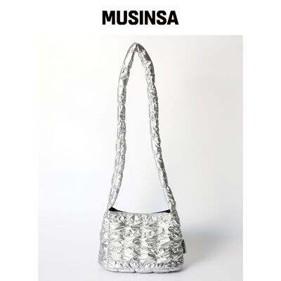 YELLOWSTONE Vienna cloud bag - 银色 MUSINSA韩国官网直邮进口