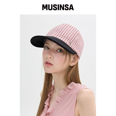 BROWNHAT PONY 帽子 - 格纹 MUSINSA韩国直邮官方正品