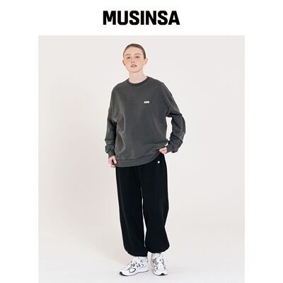 INJIACTIVE Small Logo Jogger Pants VLACK韩国官网直邮进口