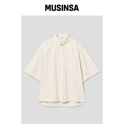 THE APERTURE Over Cotton Shirt 象牙色 (TA626韩国官网直邮进口
