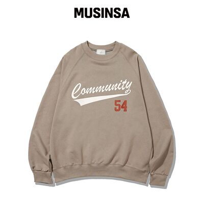 THEMILE COMMUNITY 54 卫衣 [棕色] MUSINSA韩国官网直邮进口