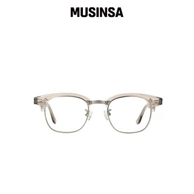 AMBEROPTICAL HANK 48 暖灰色银色韩国官网直邮进口MUSINSA