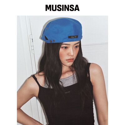 DRUNKTXT 新闻男孩猎帽 蓝色 MUSINSA韩国官网直邮进口