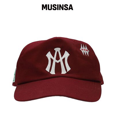 AFTERMATH ATM LOGO 棒球帽 [酒红色] MUSINSA韩国直邮官方正品