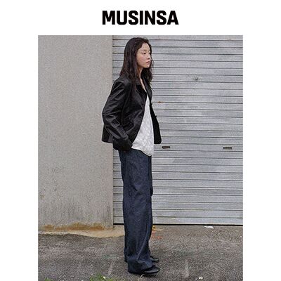 ANDNEEDS 丹佛线裤（靛蓝色） MUSINSA韩国官网直邮进口