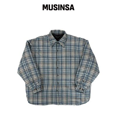 FORCESENSITIVE FST 加厚衬衫（蓝色）韩国官网直邮进口MUSINSA