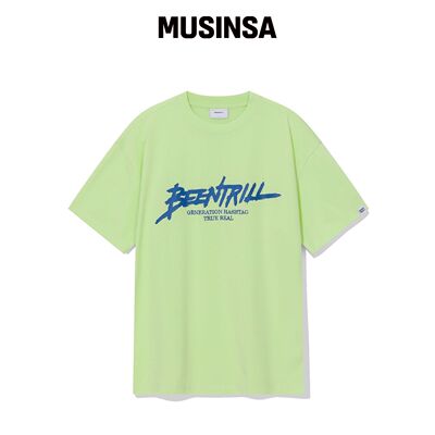 BEENTRILL TRULIERAL CRIB T恤（霓虹黄色） MUS韩国官网直邮进口