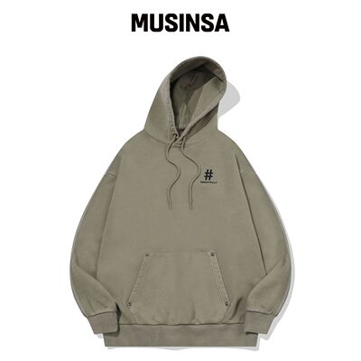 BEENTRILL PIGMENT 打火机连帽卫衣（浅卡其色）韩国官网直邮进口