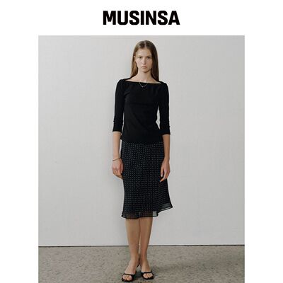 OCTETTE POLKA PIN DOT VIAS 黑色 MUSINSA韩国官网直邮进口