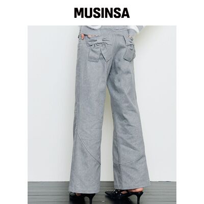 LUVISTRUE EV STITCH 口袋裤（灰色） MUSINSA韩国官网直邮进口