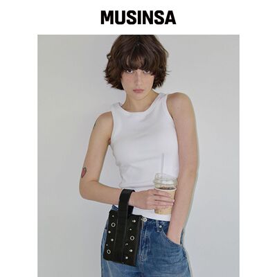 RAIMENT Orbit Pouch Bag_BLACK韩国官网直邮进口MUSINSA