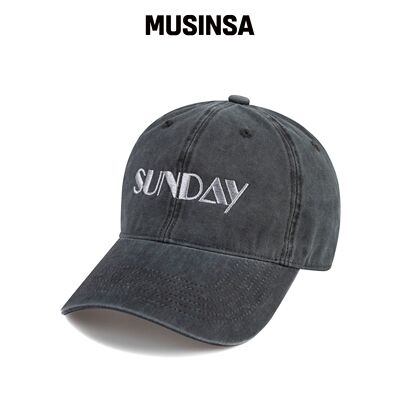 WICK SUNDAY 茶色棒球帽-炭灰韩国官网直邮进口MUSINSA