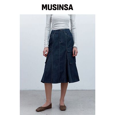 PUBLICKA X BILLIE牛仔裙韩国官网直邮进口MUSINSA