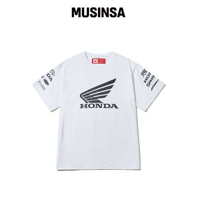 PHYPS MOTORCYCLE Wing Collect Logo 短袖 白色韩国官网直邮进口