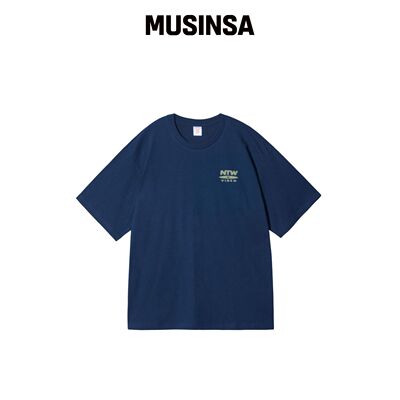 NETHERWORLD NTW VIDEO TEE NAVY韩国官网直邮进口MUSINSA