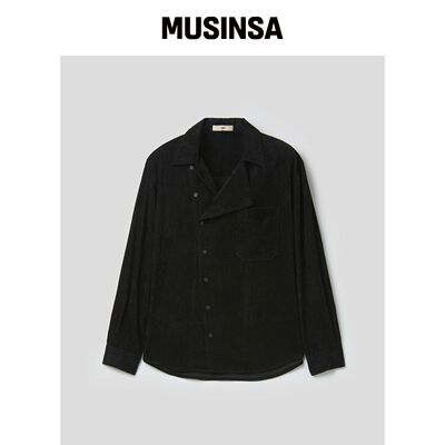 MMIC WANDERLUST SHIRT (黑色)韩国官网直邮进口MUSINSA