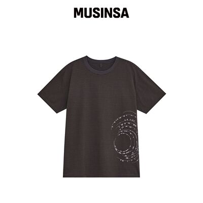 DEFGARMENTS 条纹路线T恤 MUSINSA韩国直邮官方正品