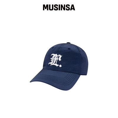 LMC 哥特风尼龙6面帽 深蓝色 MUSINSA韩国官网直邮进口