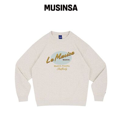 STAFFONLY LA MUSICA 卫衣 01 (混合象牙色) MUS韩国官网直邮进口