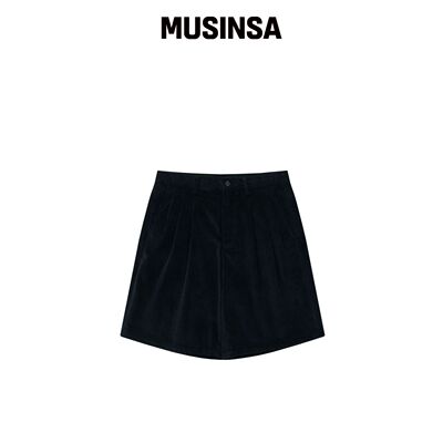 HONGWOOSUNG 3TUCKS SHORTS_NAVY MUSINSA韩国官网直邮进口