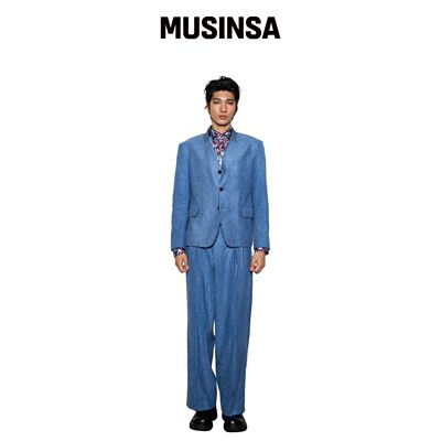 GREEDILOUS 薄荷绿斑马小马印花衬衫 MUSINSA韩国官网直邮进口