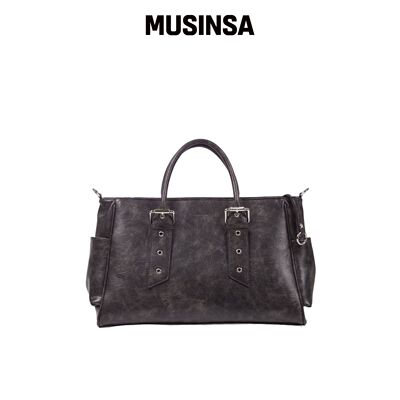 SAND MUSEUM ROVER TOTE BAG [裂纹黑]韩国官网直邮进口MUSINSA