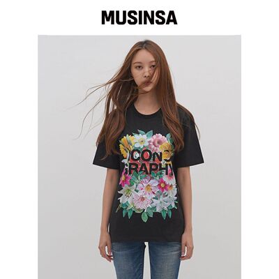 ICONOGRAPHY 超现实主义运动花卉图标BK MUSINSA韩国官网直邮进口