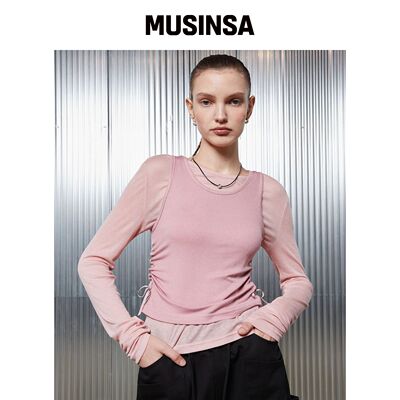 LARTIGENT L2 层叠 T恤（粉色） MUSINSA韩国官网直邮进口
