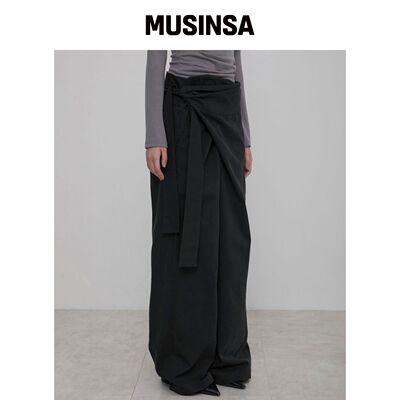 FLAREUP 层叠假两件绑带休闲裤设计感MUSINSA韩国直邮官方正品