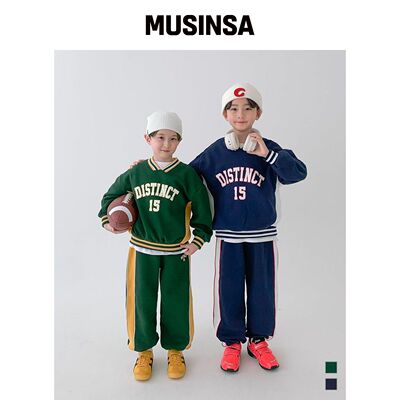 BERRYCLOSET [绒毛] DISTINCT 田径裤子韩国官网直邮进口MUSINSA