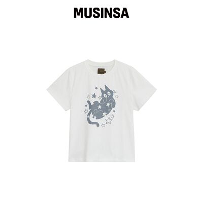 DEFGARMENTS DEFG X 나는진희 STAR DUST CAT T恤 [2韩国官网直邮进口
