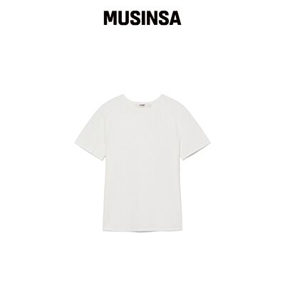 GLOWNY G 婴儿针织T恤（白色） MUSINSA韩国官网直邮进口