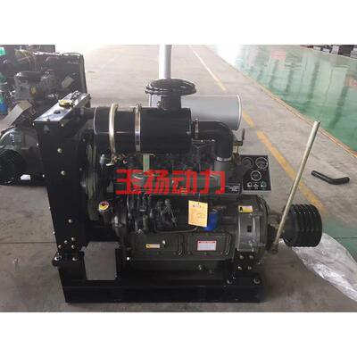 ZH4100P四缸柴油机 配套潍坊39千瓦玉米脱粒机 柴油发动机