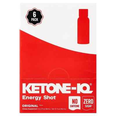 Ketone-IQ,Classic Multiserving，6 瓶，每瓶 2 液量盎司（59 毫