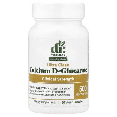 Dr. Murray's,Calcium D-Glucarate, 500 mg, 30 Vegan Capsules