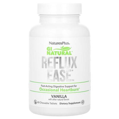 NaturesPlus,Gi Natural，Reflux Ease，香草