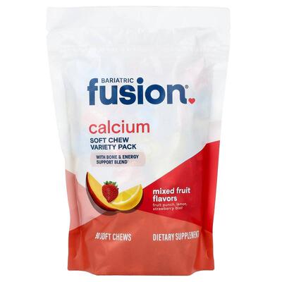 Bariatric Fusion,钙组合装，什锦水果味，90 粒软咀嚼片