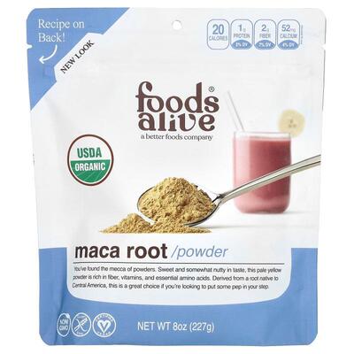 Foods Alive,有机玛卡根粉，8 盎司（227 克）