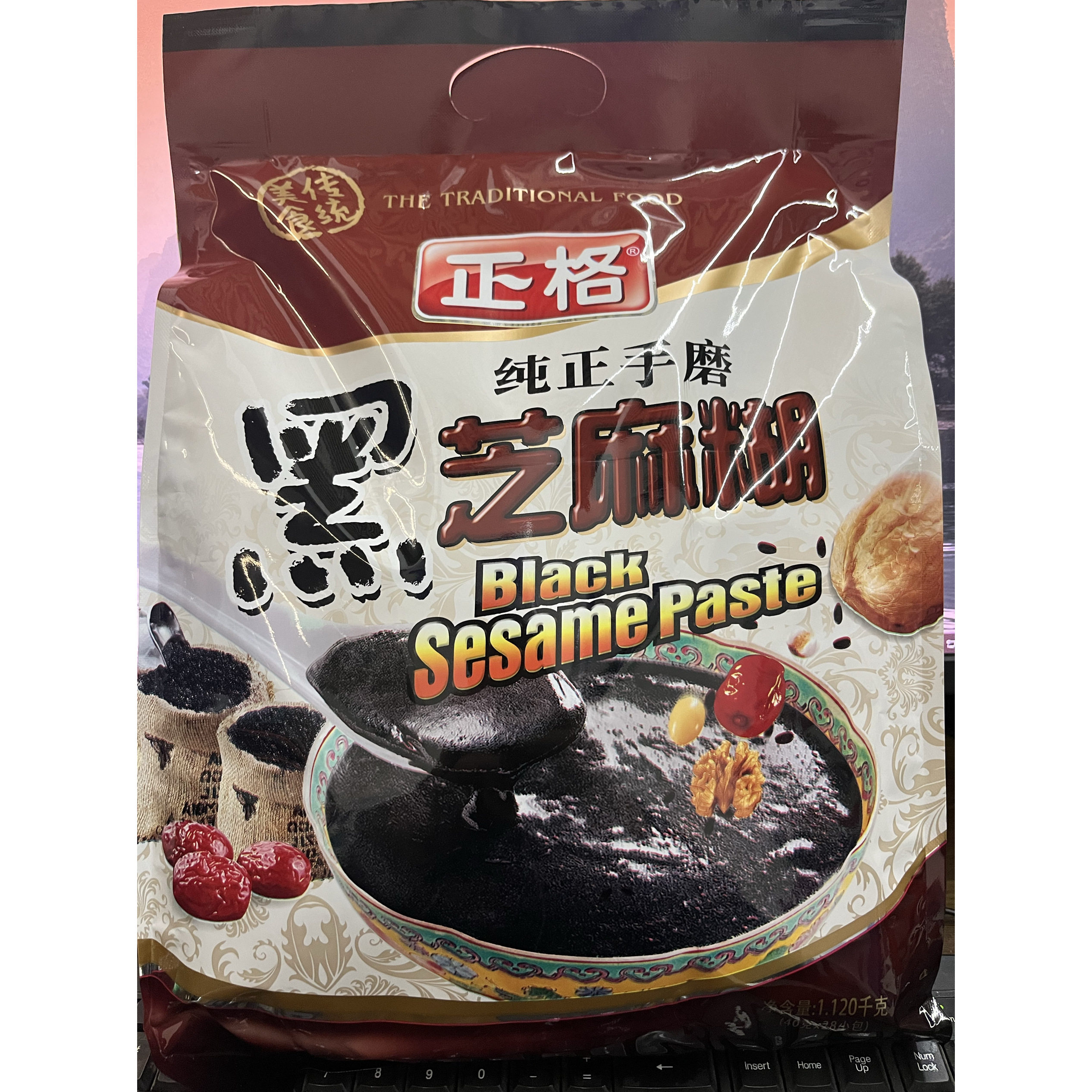 正格纯正手磨黑芝麻糊 1.120千克(40克×28小包)