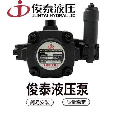 JUNTAI俊泰HVP-30/F40/A3/A2/A1中压变量叶片油泵HVPF-30-D/B/C/A