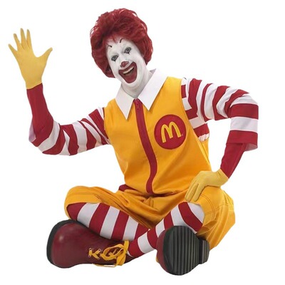 2026新款速卖通McDonald麦当劳叔叔六一化装舞会cosp