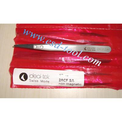 瑞士IDEAL-TEK镊子2ACF.SA防静电镊子 ESD镊子 炭纤维镊子