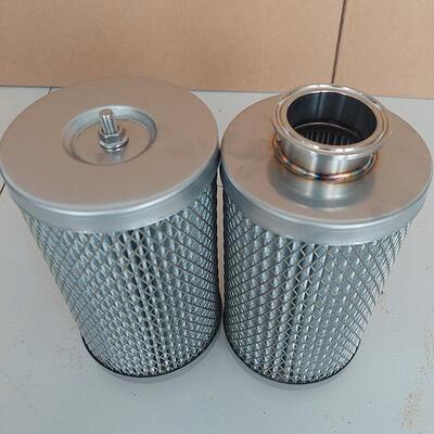 卡盘快接式除尘滤筒120x200不锈钢法兰聚酯覆膜滤筒卡箍折叠滤芯