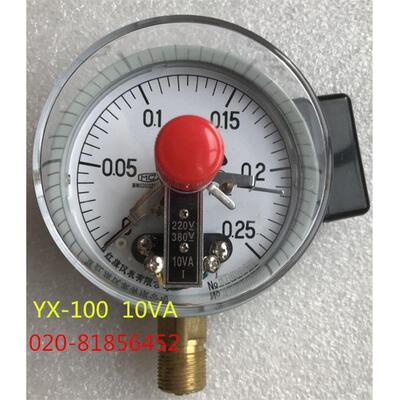 电接点压力表YX-61100 0.25MPA 0.4MPA 0.MPA MPA 1.YX1006MPA V1