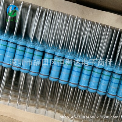 2W 0R56 1% 金属膜电阻插件编带 0E56 0.56E 0.56Ω 0.56R 0Ω56