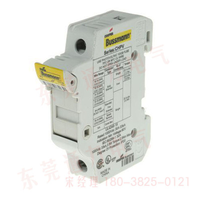 光伏产品专用的bussmann险丝座盒CHPV1U